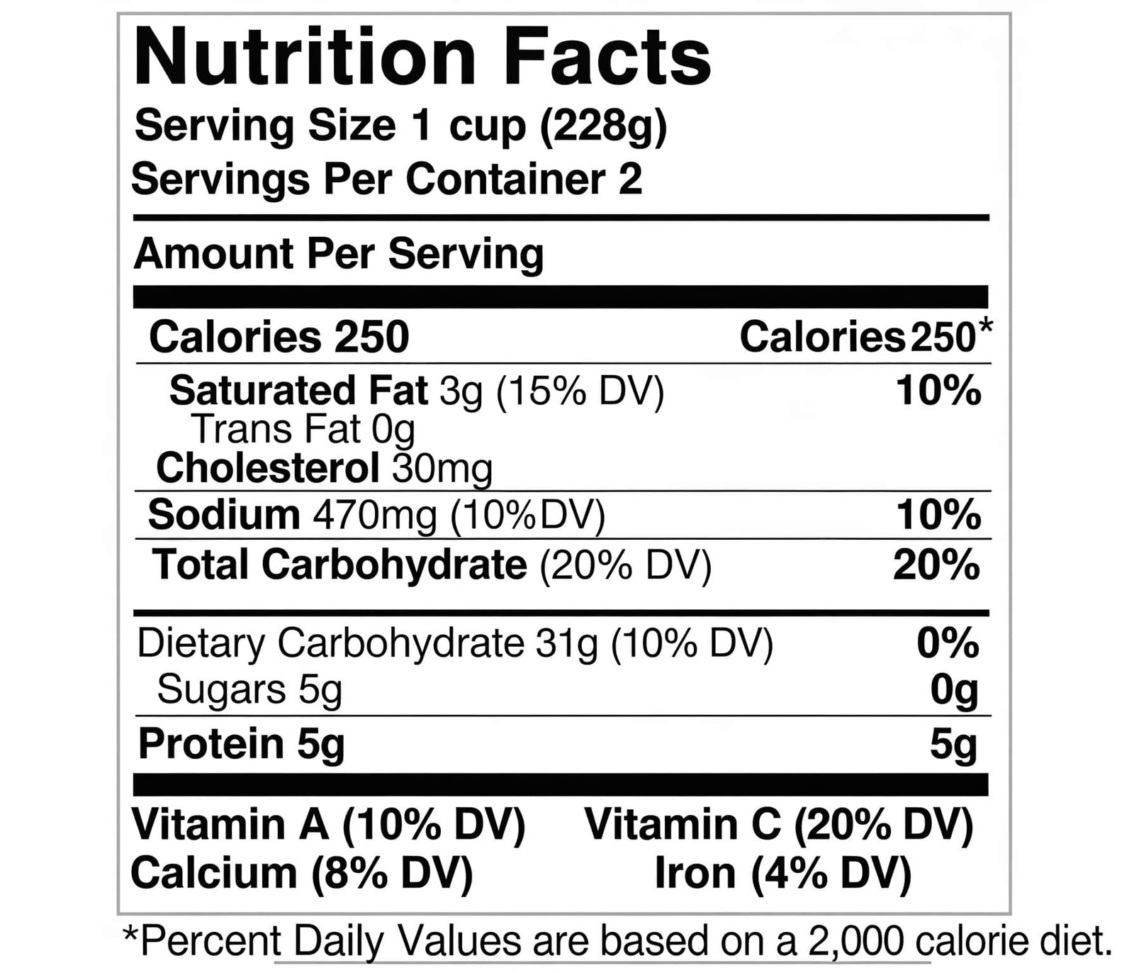 How to Read a Nutrition Facts Label: A Simple Guide to Healthy Eating ...